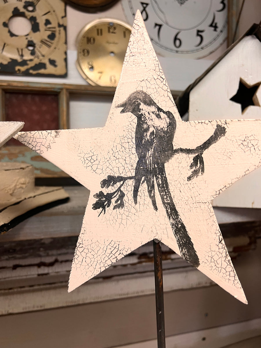 Decorative stars on stands – The Saltbox Shoppe